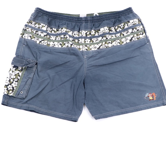 Warner Bros. | Swim | 9s Looney Tunes Mens Xl Taz Floral Swim Trunks ...